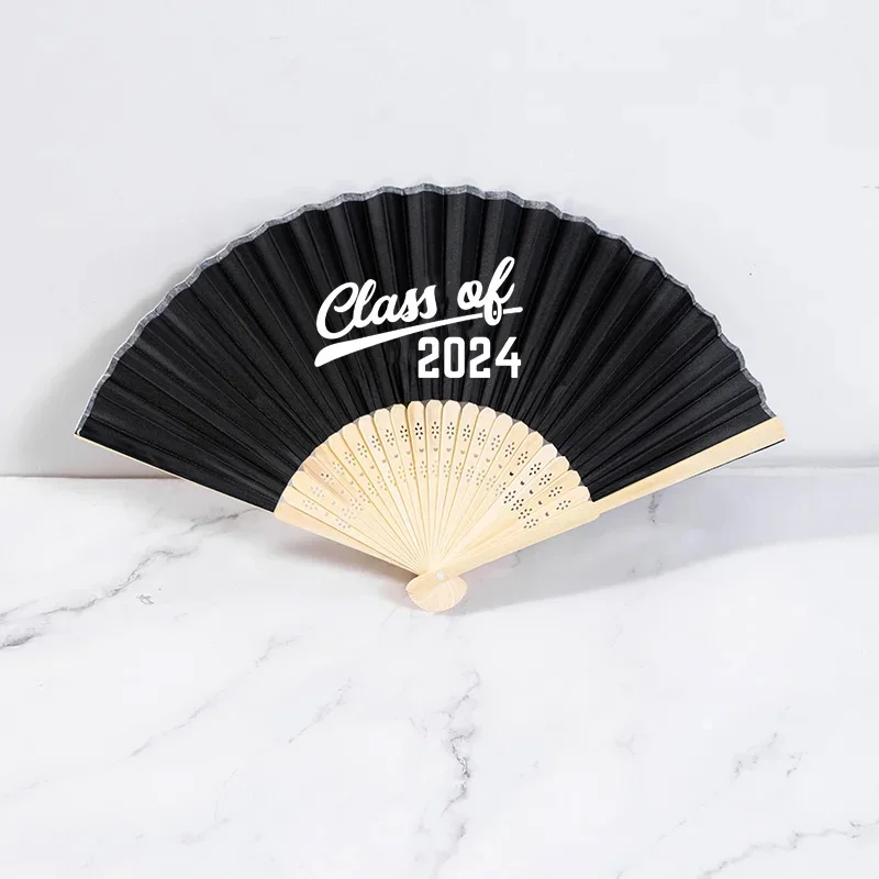 Class-of-2024-black-Fans-High-School-college-Graduate-Graduation ...