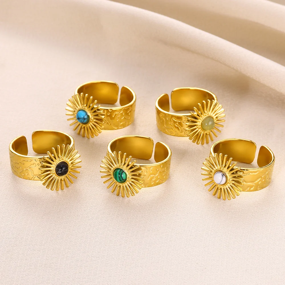 Arabic-Islamic-Muslim-Allah-Rings-For-Women-Men-Stainless-Steel-Gold ...