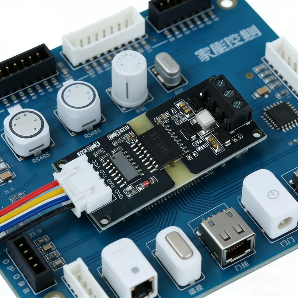 DC 3-5.5V Isolated TTL to RS485 Level Module RS485 to TTL Signal ...