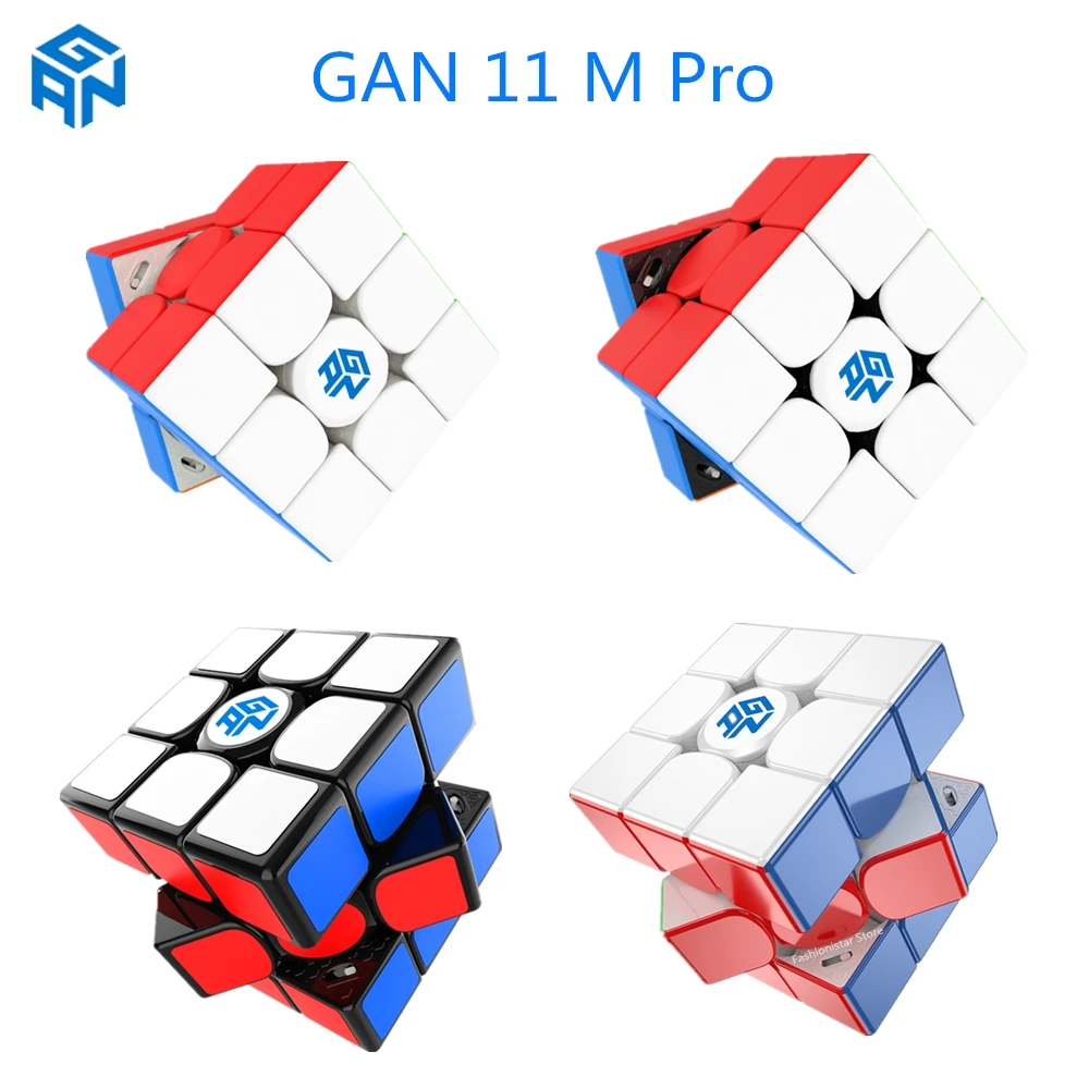 Picube GAN11 M 프로 3x3 마그네틱 매직 스피드 큐브, gan 11 m 자석 전문 퍼즐 완구, 교육용 GAN11M ...