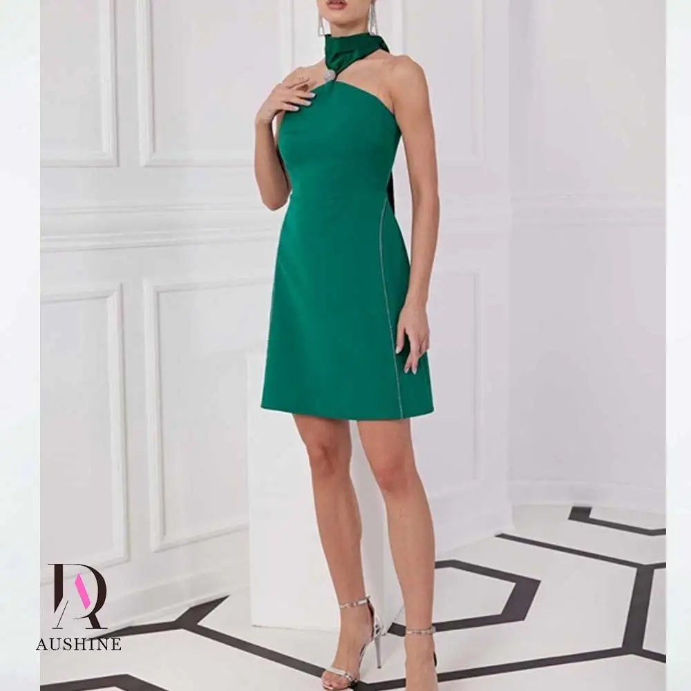 Aushine-Evening-Dress-Knee-Length-Luxury-Birthday-SLeeveless-Summer-Elegant-Wedding-Party-Gowns ...