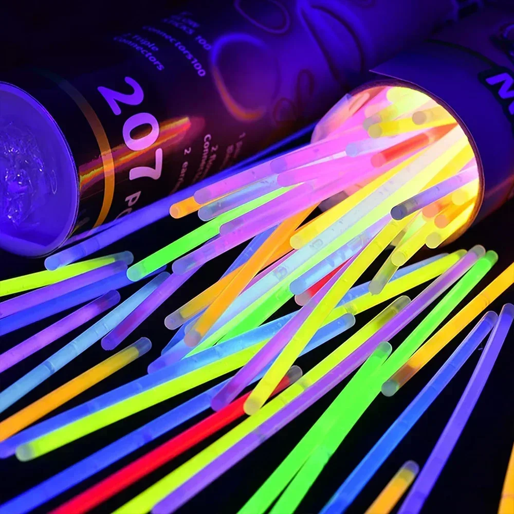 1pcs-Fluorescence-Sticks-Party-Multicolor-Glowing-Stick-Bright-Colorful ...