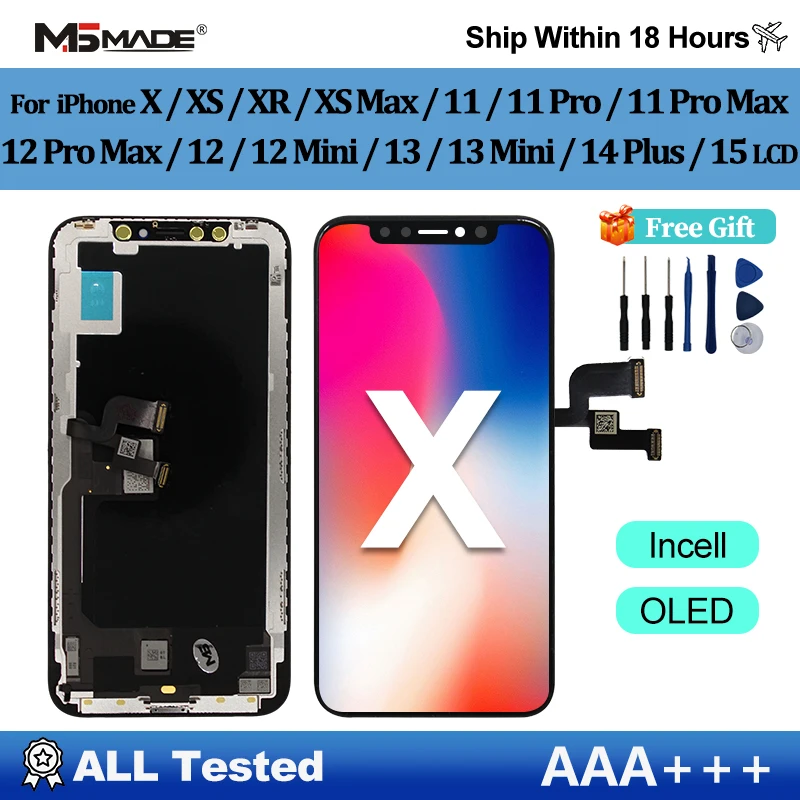 OLED-X-LCD-For-iPhone-XR-XS-MAX-11-Display-3D-Touch-Screen-Replace-For ...