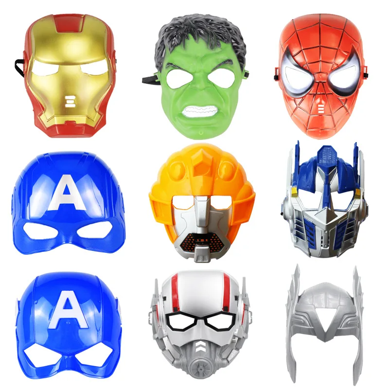 Children-s-Marvel-Toys-Cartoon-Anime-Spider-Man-Iron-Man-Captain ...