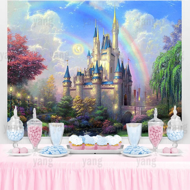 Princess Castle Backdrop Party