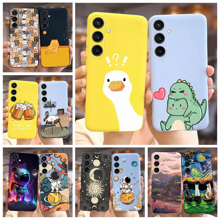 For Samsung Galaxy A35 5G Case SM-A356B Fashion Cartoon Cover 6.6 ...