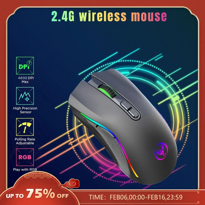 Wireless-Rechargeable-2-4G-Gaming-Mouse-RGB-Light-DPI-Adjustable-TYPE-C ...