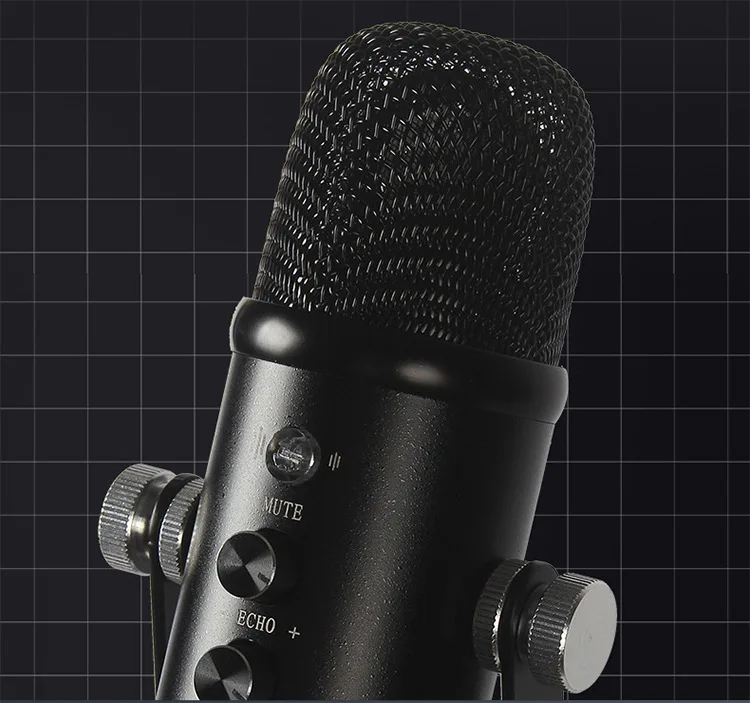 USB capacitive microphone set for home computer recording game high ...