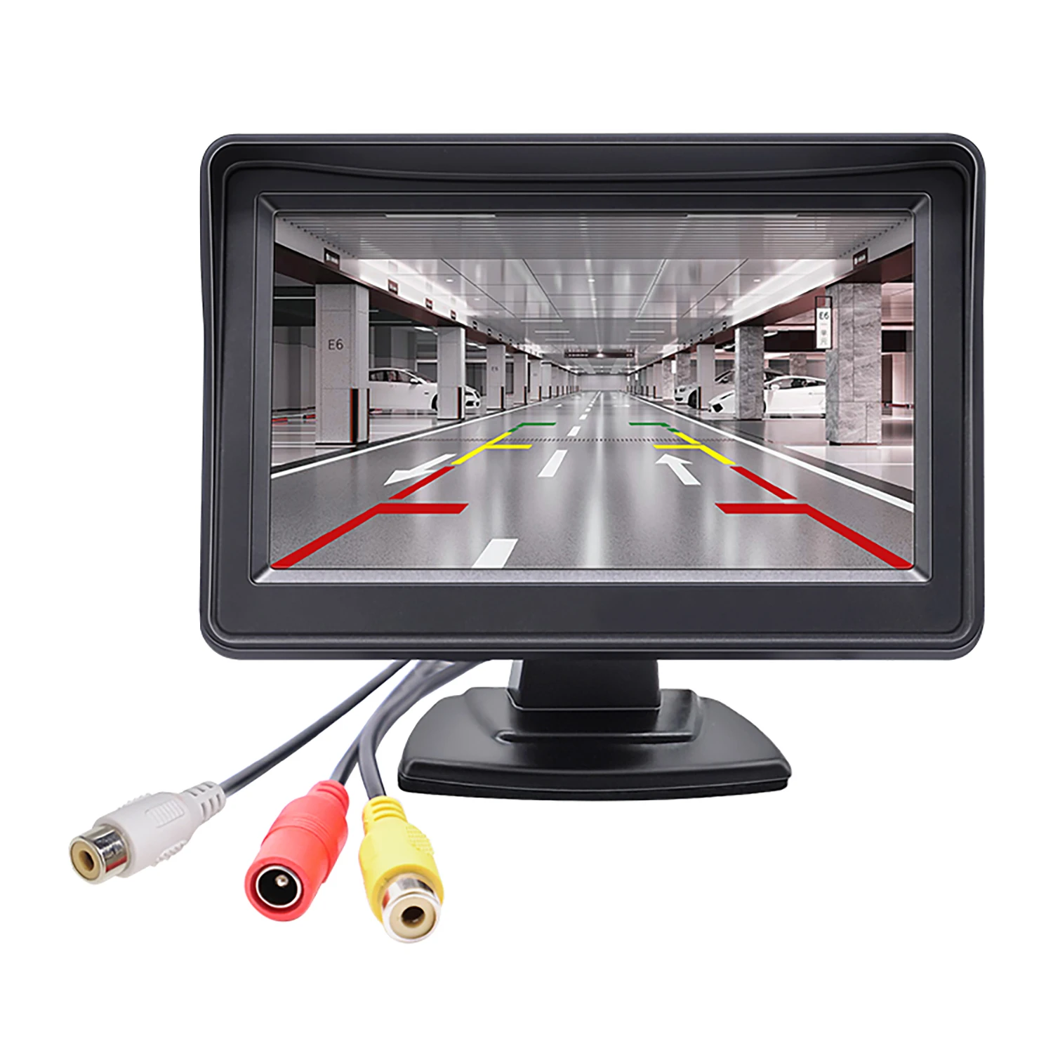4-3-inch-Car-Display-Wired-Monitor-Convenient-with-Car-Truck-RV-Trailer ...