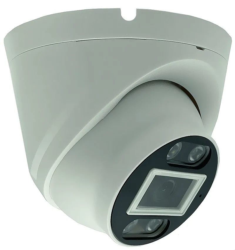 PoE 4MP 48V - 6mm - Caméra Dôme Ip Avec Microphone Intégré, Audio Clair ...