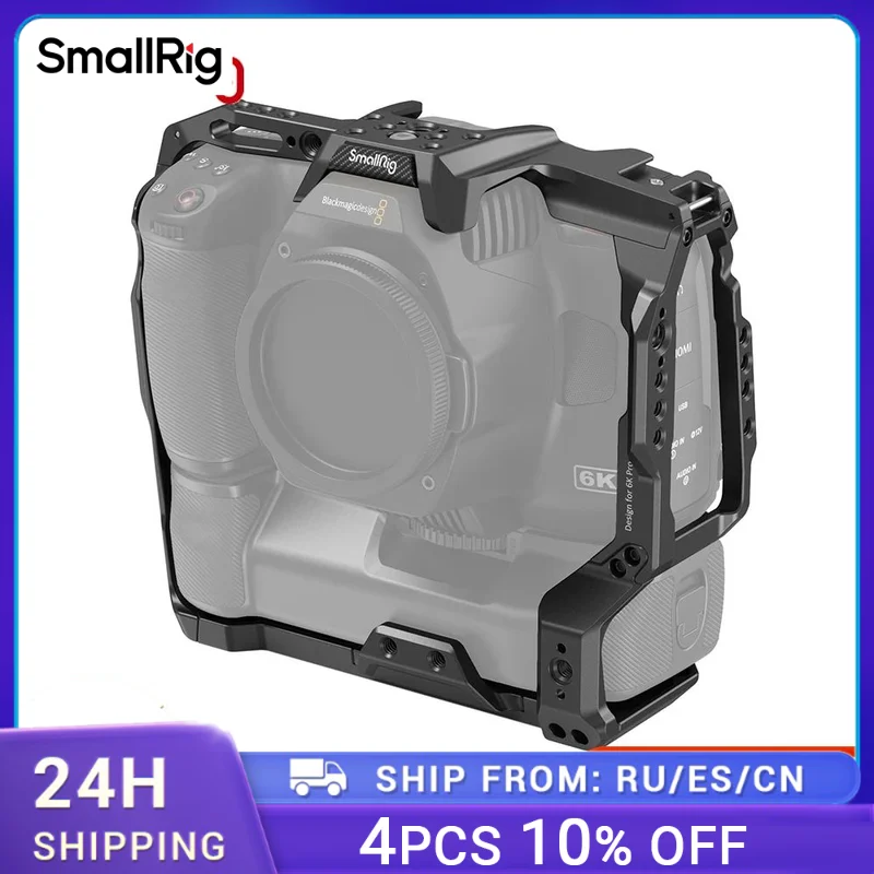 SmallRig-Battery-Grip-Compatible-Camera-Cage-Rig-for-BMPCC-6K-Pro-with ...