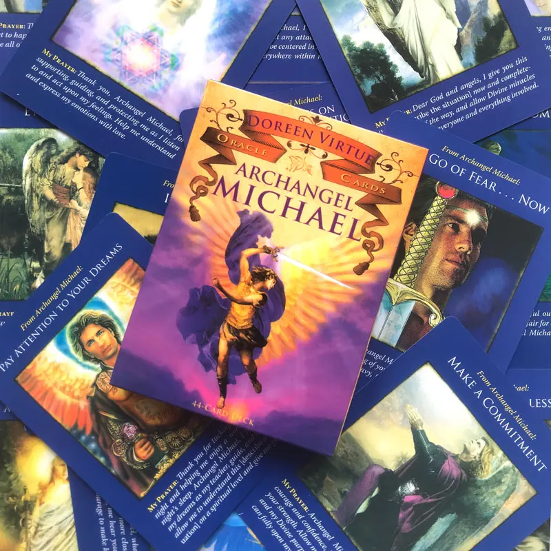 Hot sales Archangel Michael Oracle Tarot Card Fate Divination Prophecy ...
