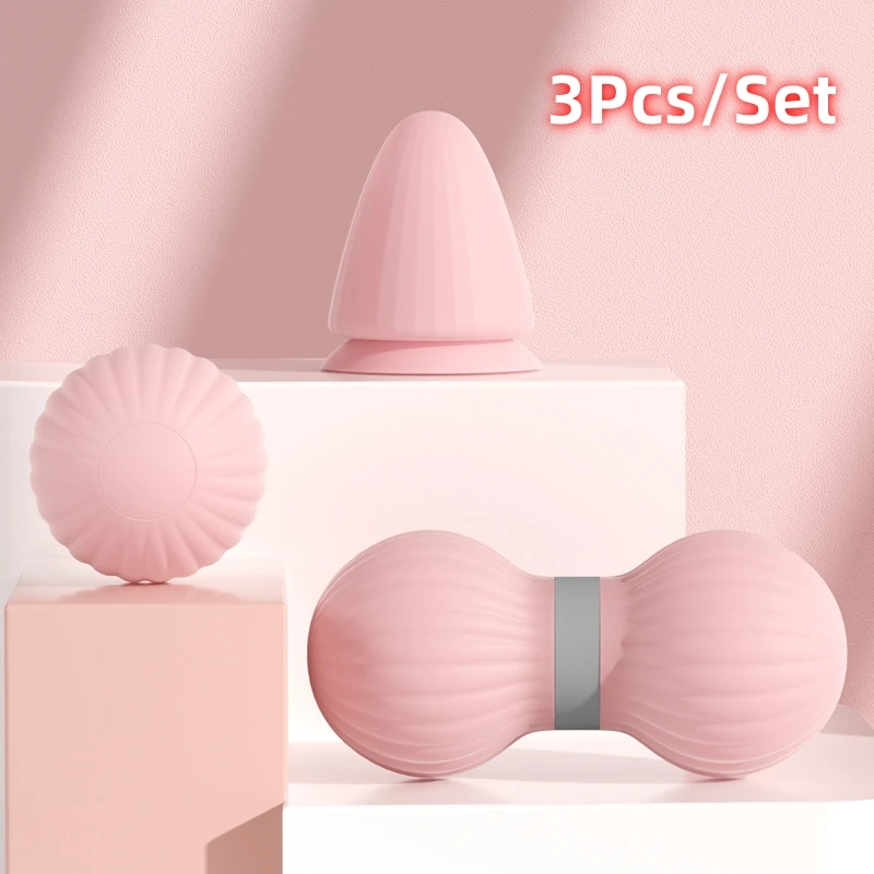 Silicon-Epp-Massage-Ball-Yoga-Gym-For-Fitness-Medical-Exercise-Peanut ...