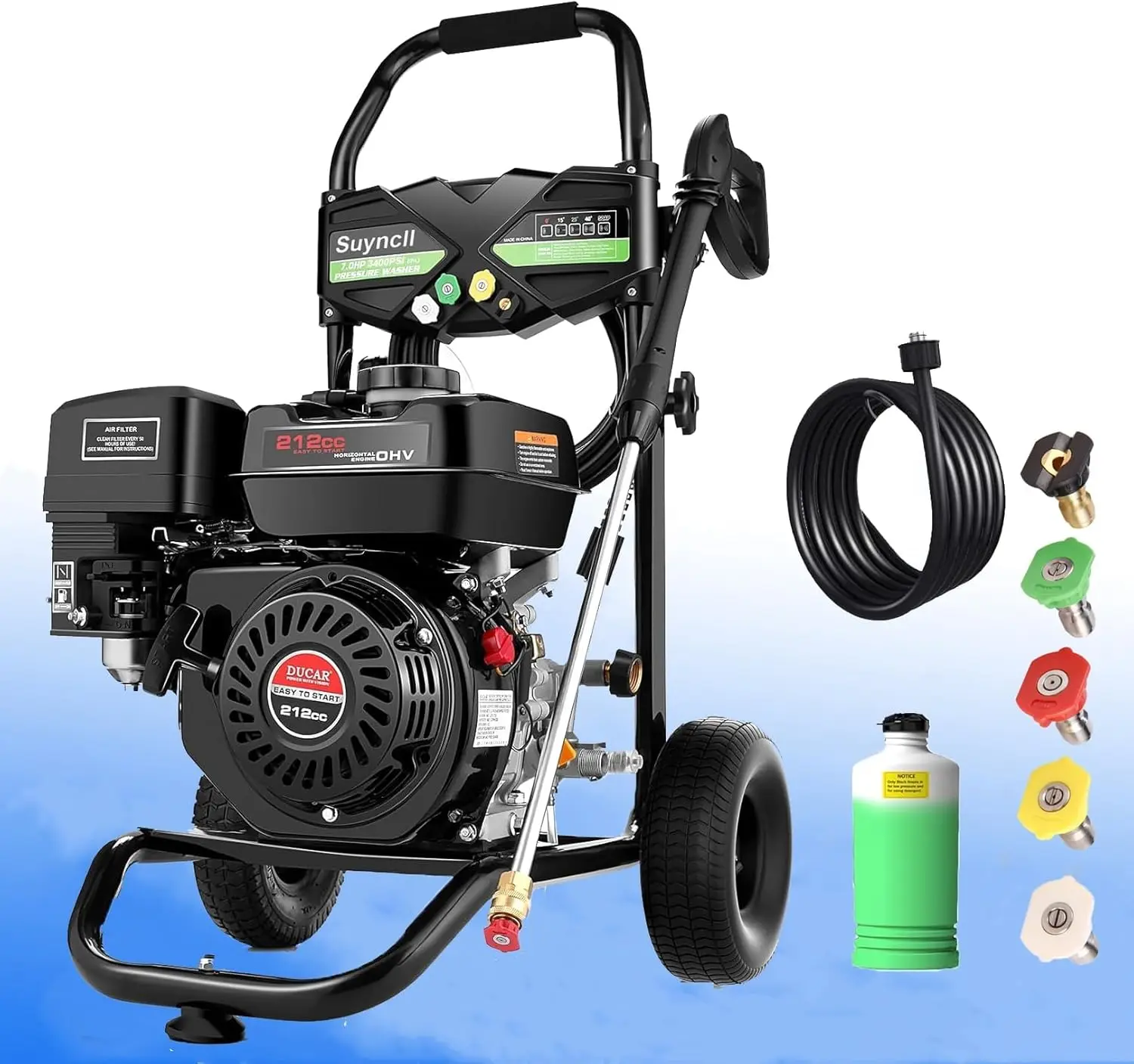 4200PSI-Pressure-Washer-2-8GPM-Gas-Power-Washer-212CC-Gas-Powered ...