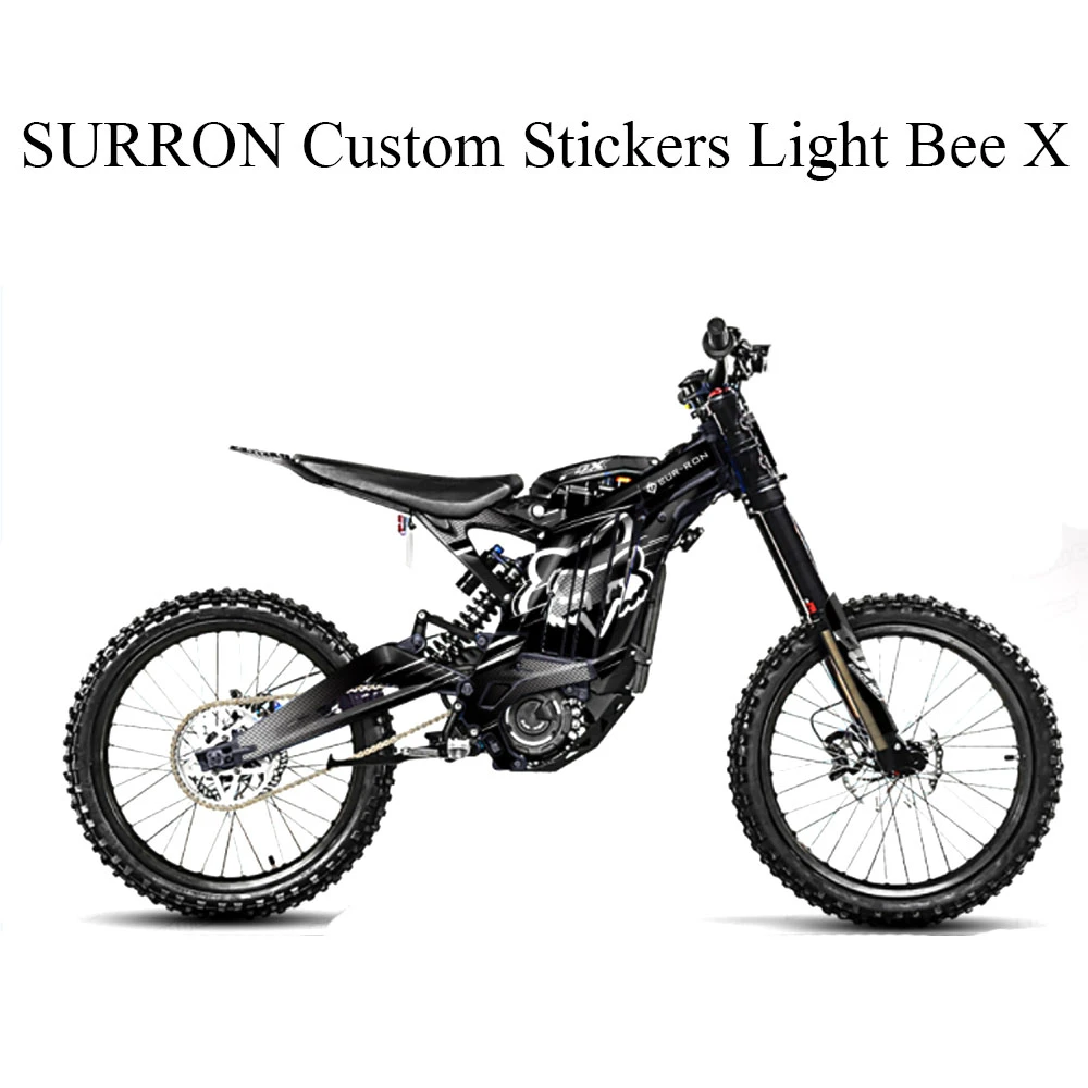 For SURRON Custom Stickers Light Bee X Electric Off road Bike Dirtbike ...