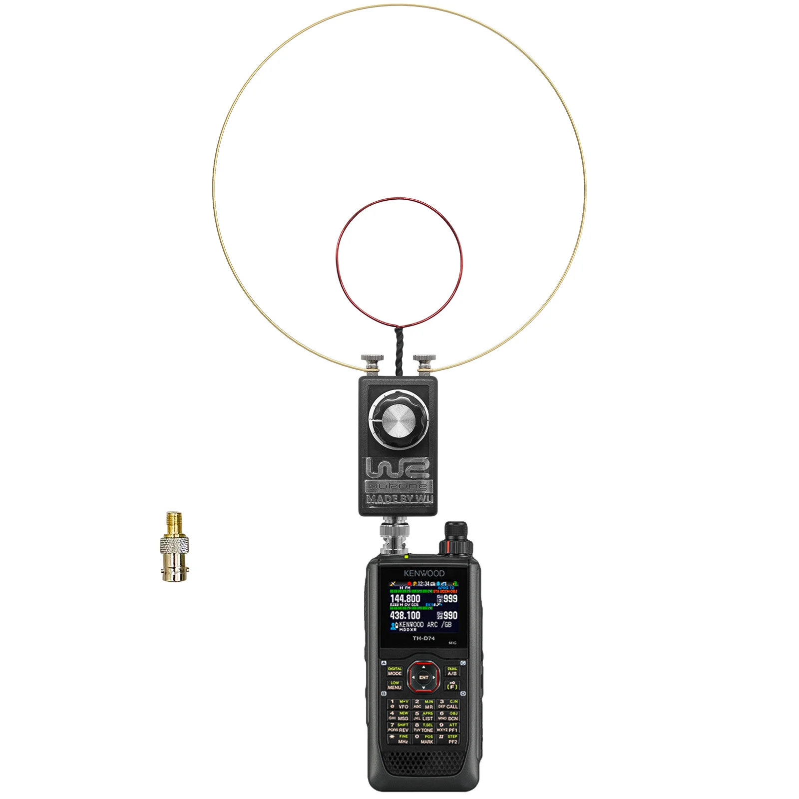 Putikeeg Nvarcher 14mhz-54mhz Hf Portable Wireless Loop Antenna For ...