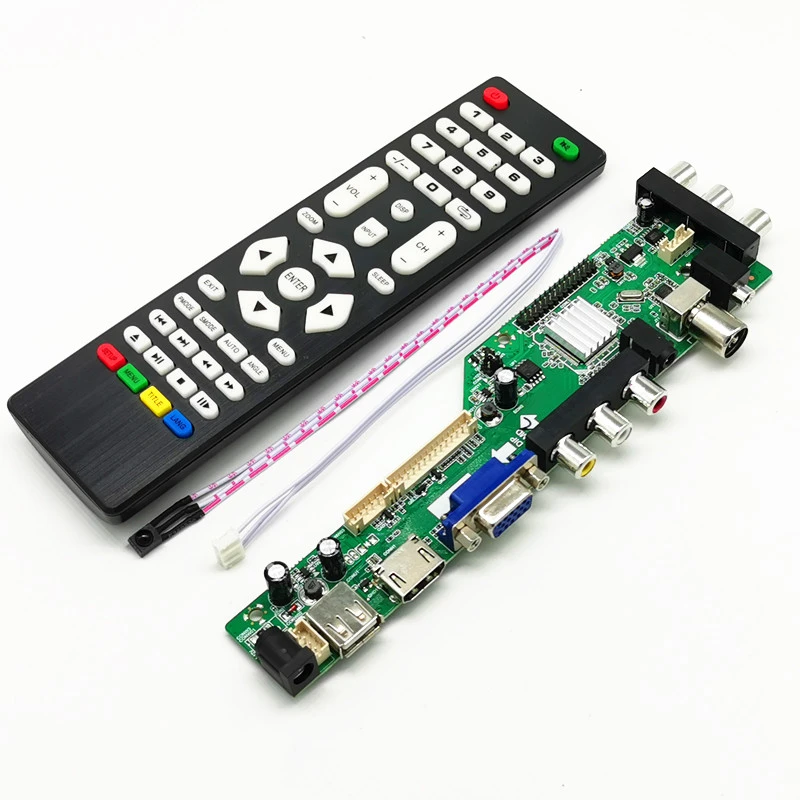 Zs.d3663la.a8 Dvb-t2 Dvb-t Dvb-c Digital Tv Lcd/led Driver Board V56 ...