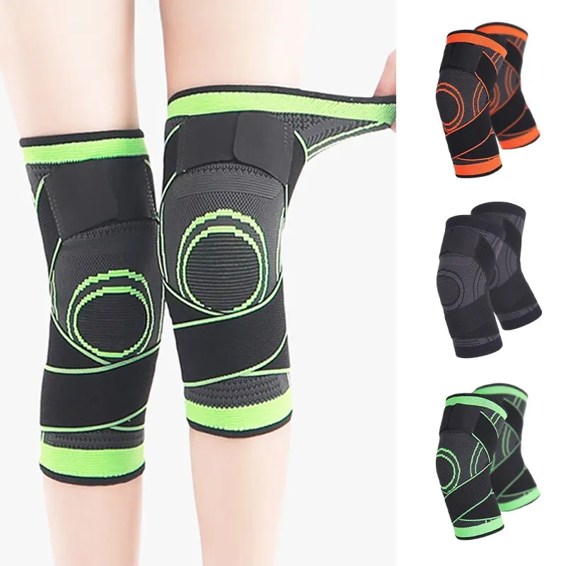 Double-Compression-Knee-Sleeve-Support-for-Knee-Pain-Sports-Running-Gym ...