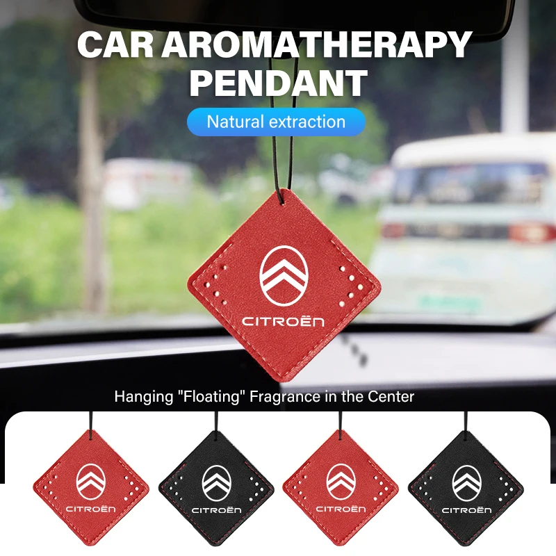 For Citroen Aromatherapy Tablets Car Pendant Rearview Mirror Perfume C4 ...