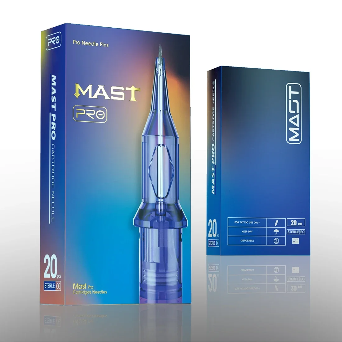 Mast-Tattoo-PRO-Tattoo-Cartridge-Needles-RL-Round-Liner-Disposable ...