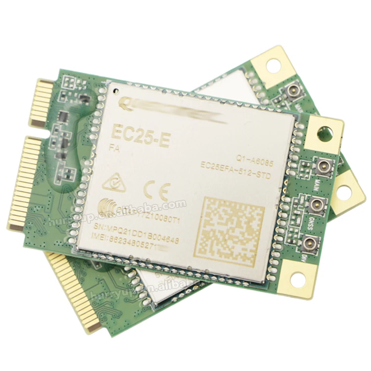150Mbps/50Mbps LTE Cat4 Module EC25 EC25-E, Mini PCIe Form Factor 4G ...