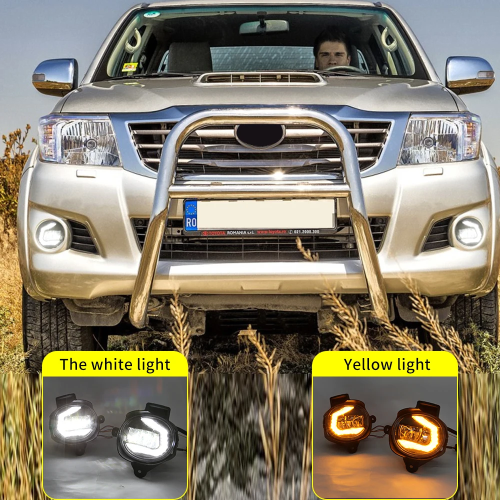 2Pcs-Car-Led-Fog-Lamps-Foglight-For-Toyota-Hilux-Vigo-2011-2012-2013 ...