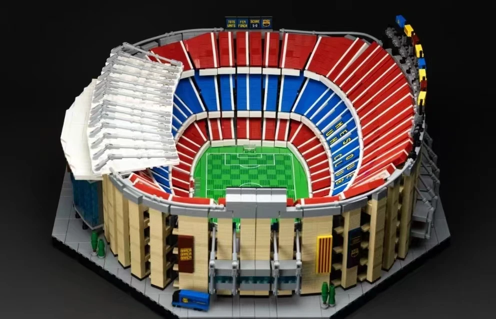 IN-STOCK-Stadium-Model-Football-Stadium-Compatible-10284-Street-View ...