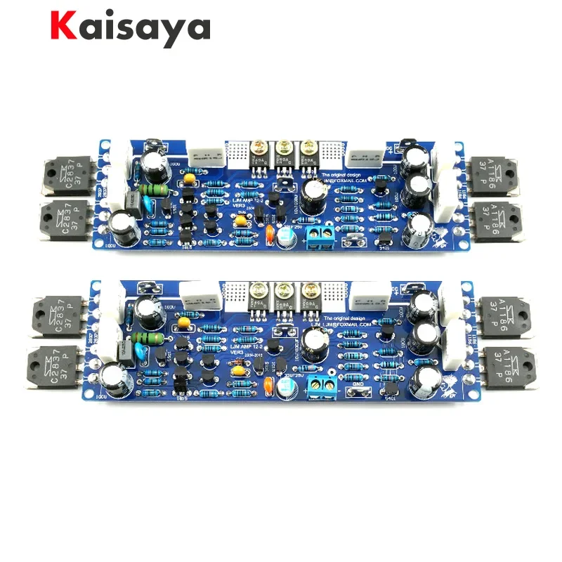 2PCS-Audio-L12-2-Power-Amplifier-Kit-2-Channel-Ultra-low-Distortion ...