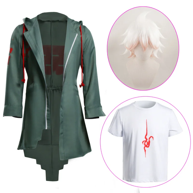 Anime-Danganronpa-Nagito-Komaeda-Cosplay-Halloween-Costumes-for-Men-Wig ...