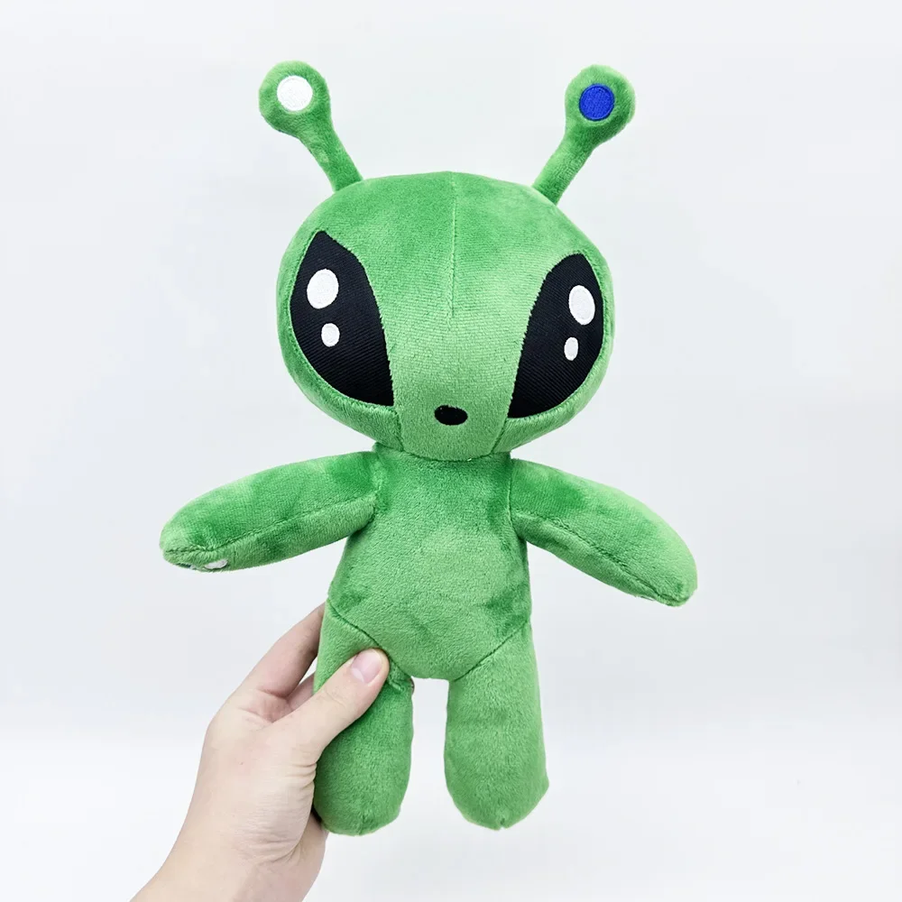 New-Green-Alien-Plush-Toy-Dolls-Aftonsparv-Kawaii-34cm-Green-insect ...