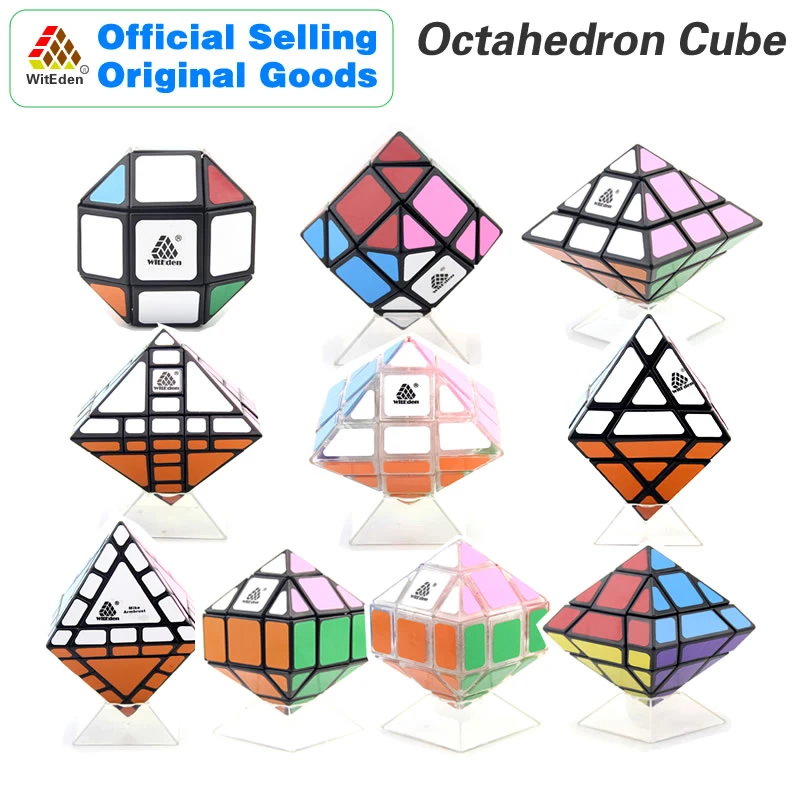 WitEden Mixup Octahedron Plus Magic Cube v1/v2/v3/v4 Icosahedron DuGuXun Neo Speed Cube Puzzle ...