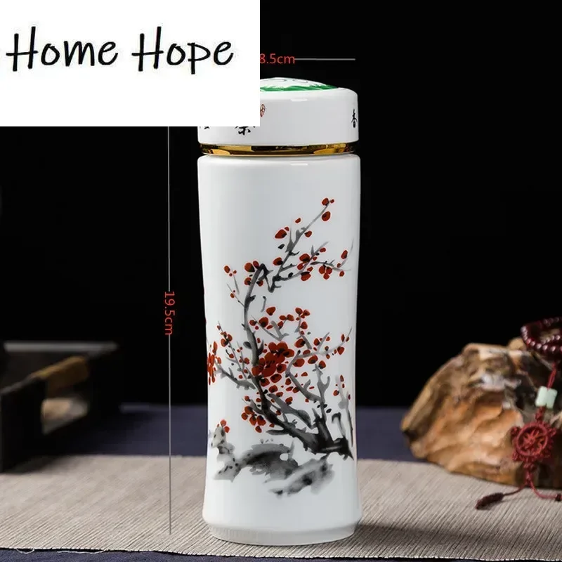 New Jingdezhen Ceramic Household Thermos Cup for Men and Women Cup ...
