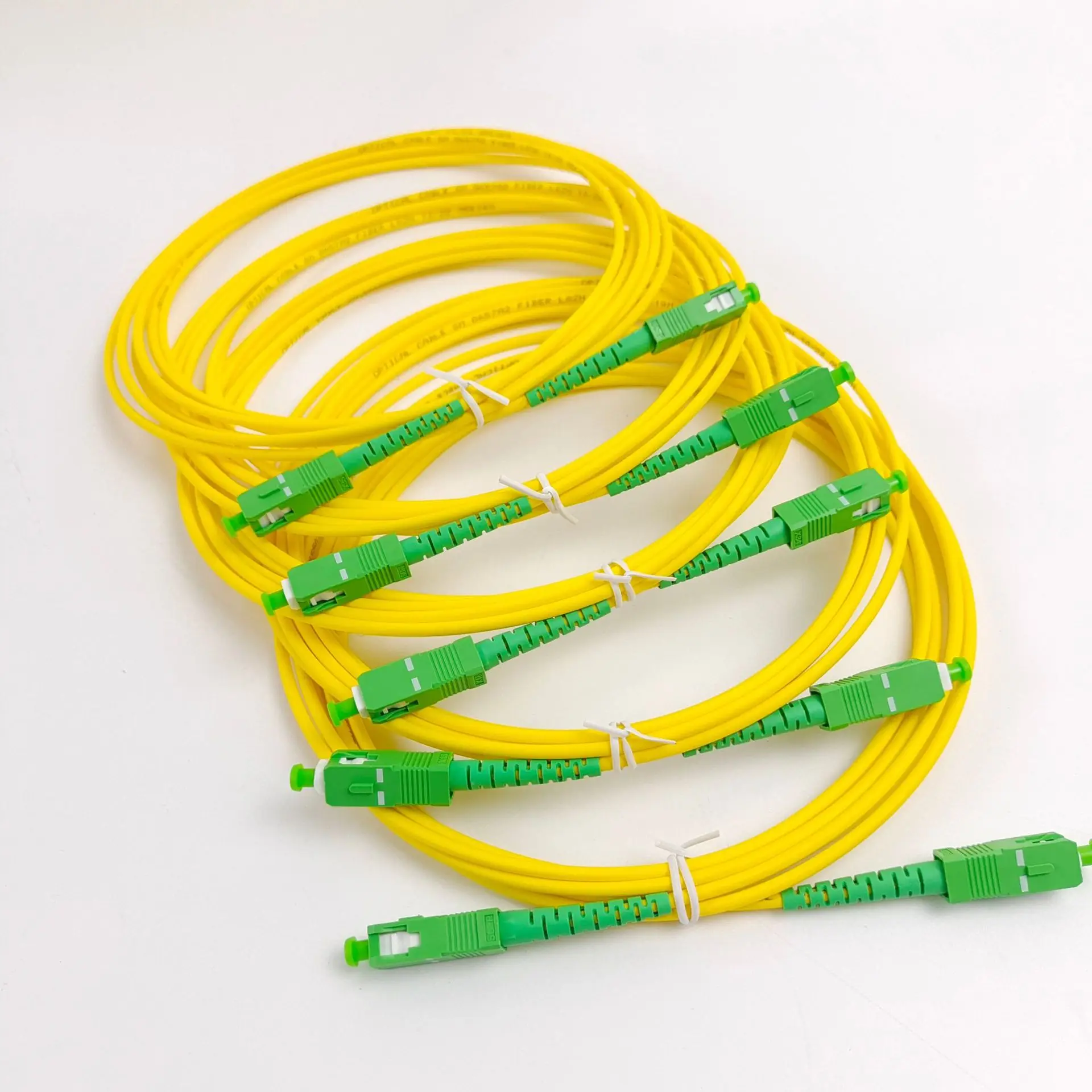 100PCS-G657D-3-0mm-Optical-Fiber-Cable-SC-APC-Fiber-Optic-Patch-Cord ...