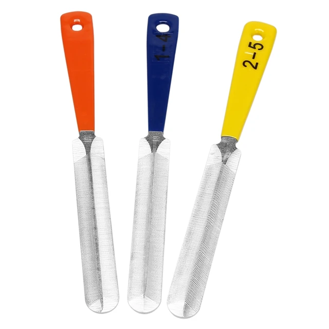Guitar String Cutter Double Edge Nut Slotting Files Set Guitar Fret ...
