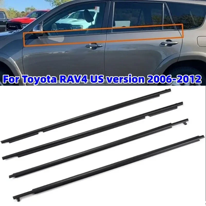 Car Window Weatherstrip Glass Seal Belt Trim Sealing Strips Rubber ...