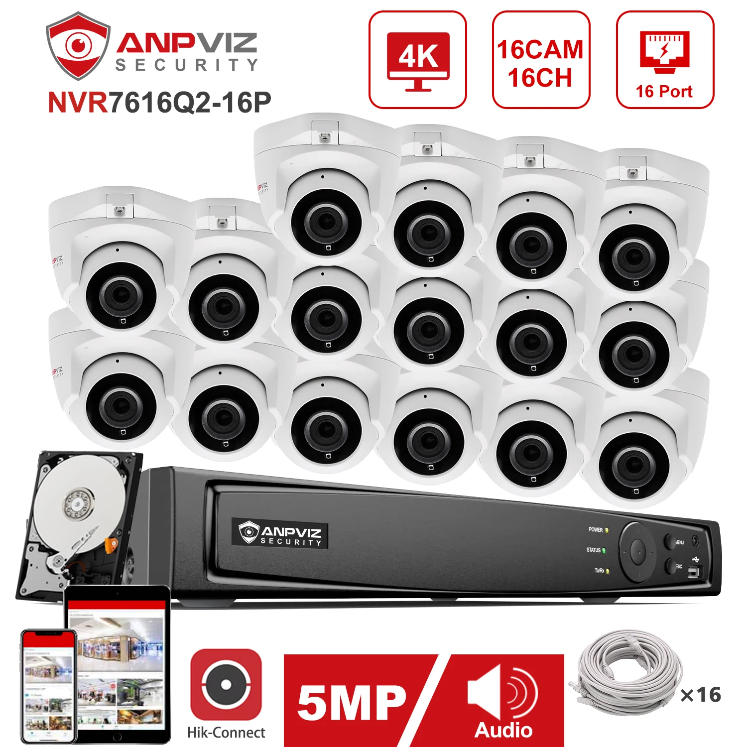 Hikvision Security Camera Systems | Security Camera Kit Hikvision ...