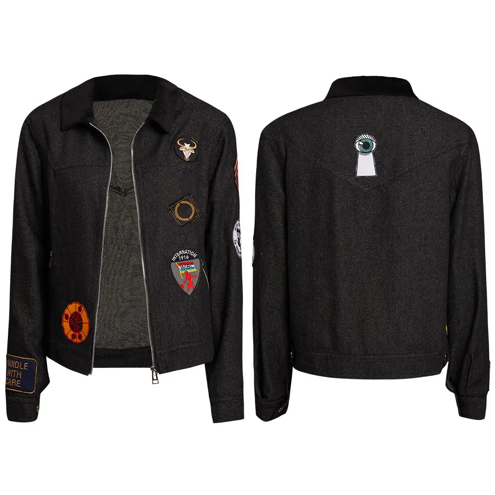 Stranger Cosplay Things Season 4 Robin Cosplay Costume Denim Coat ...