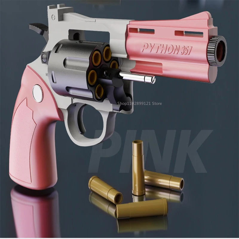 357 Magnum Revolver Pink