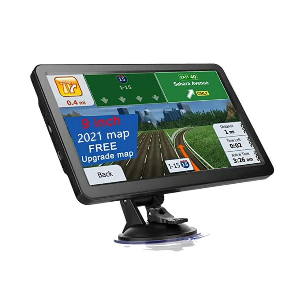 Car-GPS-Navigation-9-Inch-Touch-Screen-GPS-Navigator-Truck-Sunshade-Sat ...