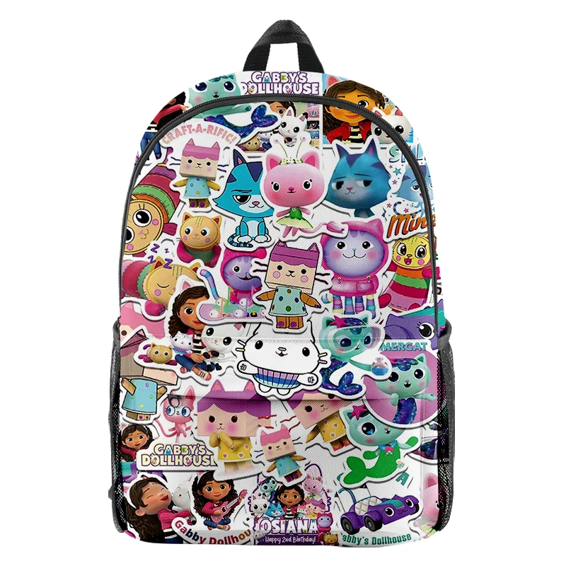 Cute-Gabby-s-Dollhouse-Backpacks-for-Kids-Boys-Girls-School-Bags-Gabby ...