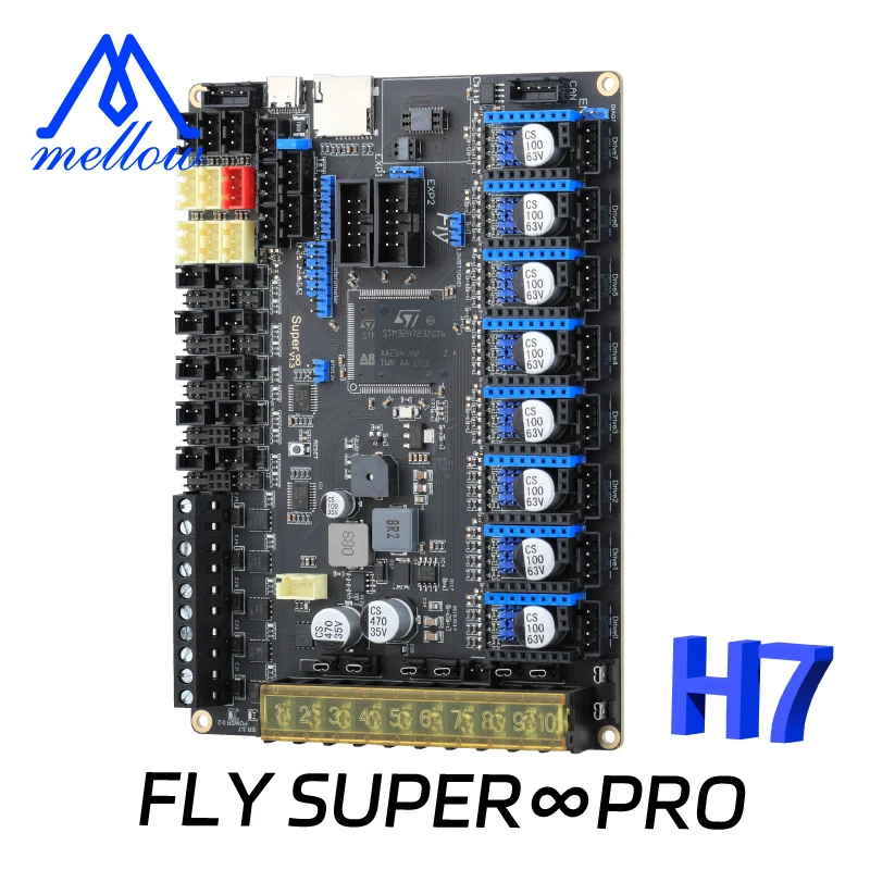 Mellow-High-speed-Super-Pro-Board-3-5-HV-8-Axis-32Bit-550MHz-2oz-Pcb ...