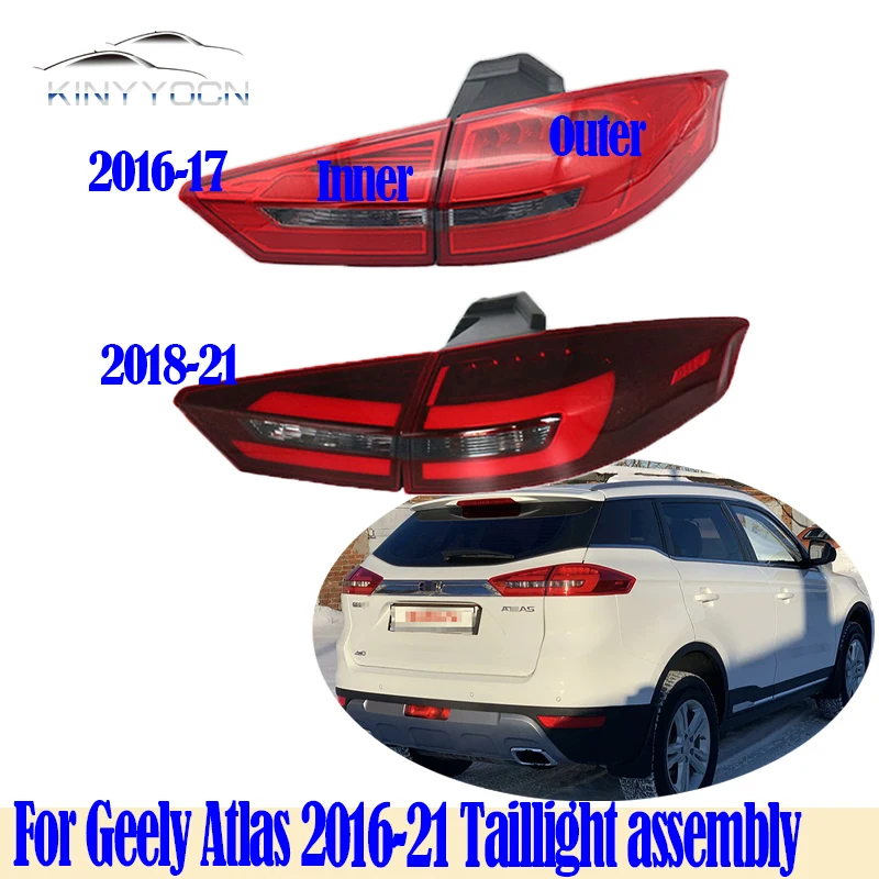 For Geely Atlas 2016 2017 2018 2019 2020 2021 Rear Light Tail Light ...