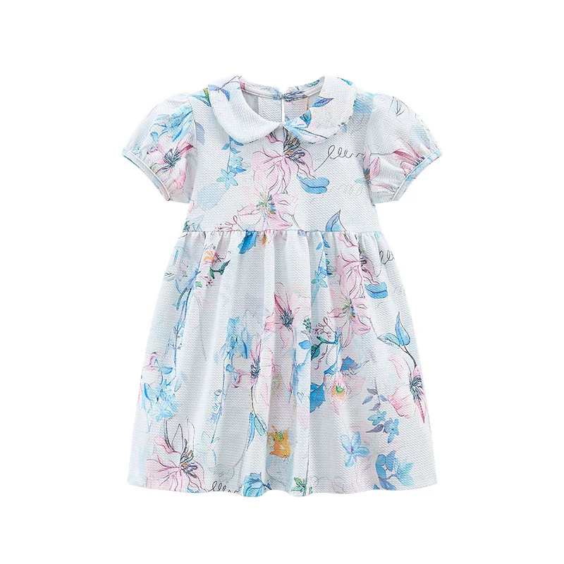 Jumping-Meters-2-7-Years-Summer-Princess-Baby-Girls-Dresses-Floral ...