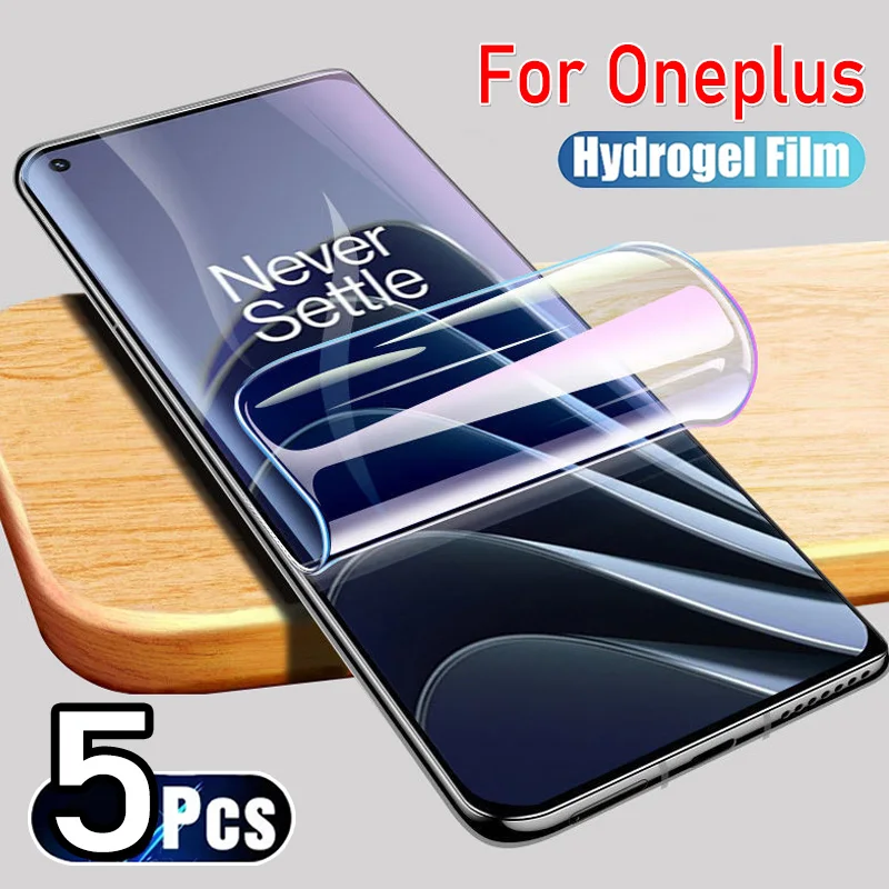 5pcs Hydrogel Film For Oneplus 9rt 10r 10t 10 Pro Screen Protector For ...