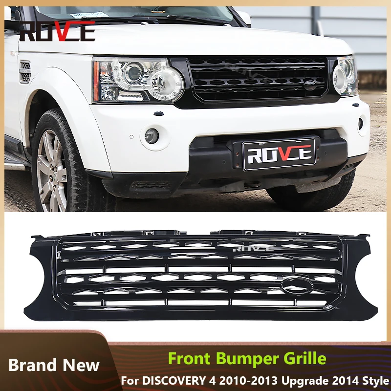 ROVCE-Front-Bumper-Upper-Mesh-Grille-For-Land-Rover-Discovery-3-2010 ...