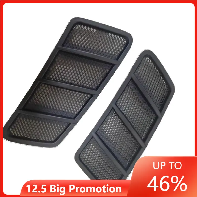 Car Hood Air Intake Meshed Grille For Mercedes-benz Ml166 Gl 1668800105 ...