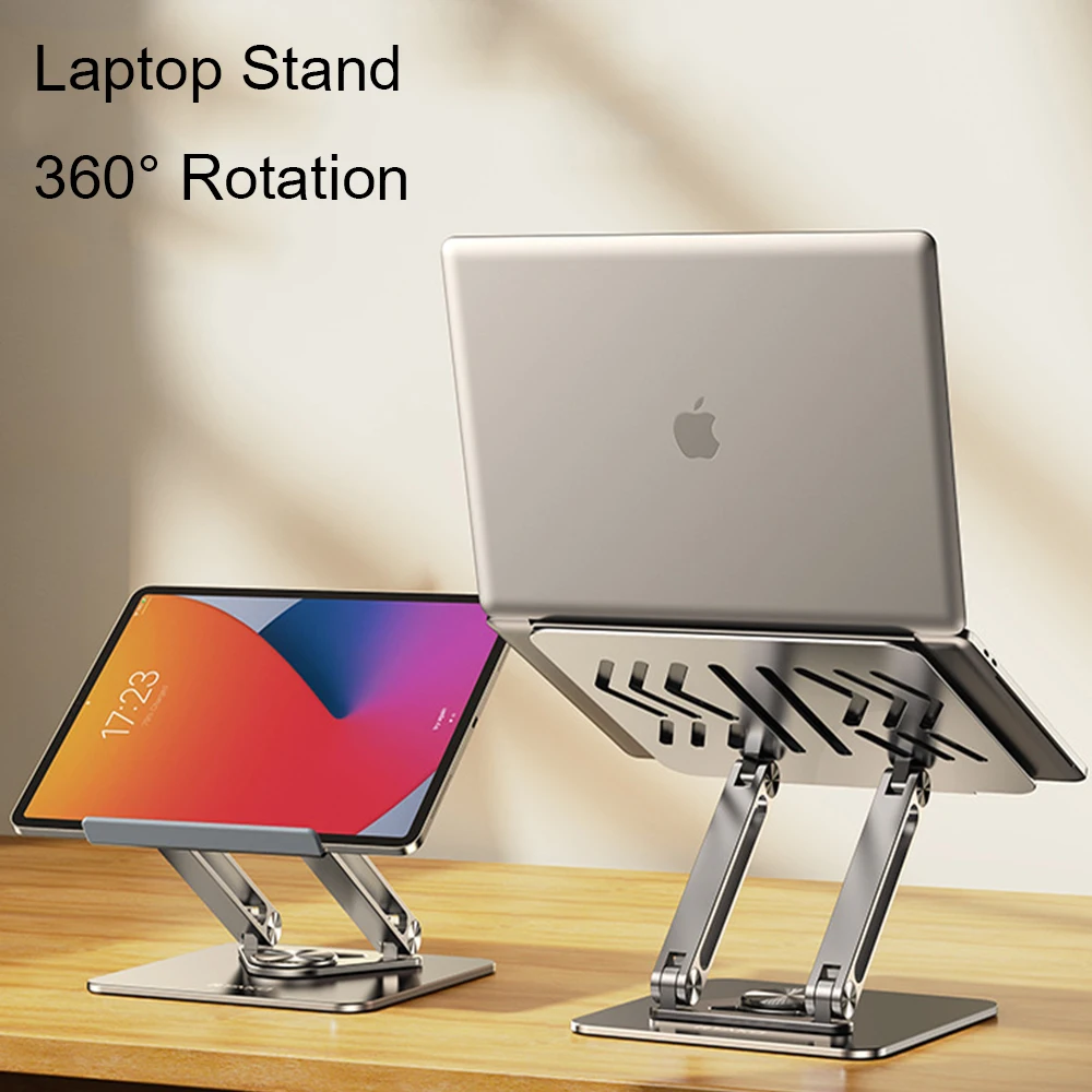 Aluminum-Laptop-Stand-For-MacBook-Air-Dell-HP-Xiaomi-Huawei-Desk-Riser ...