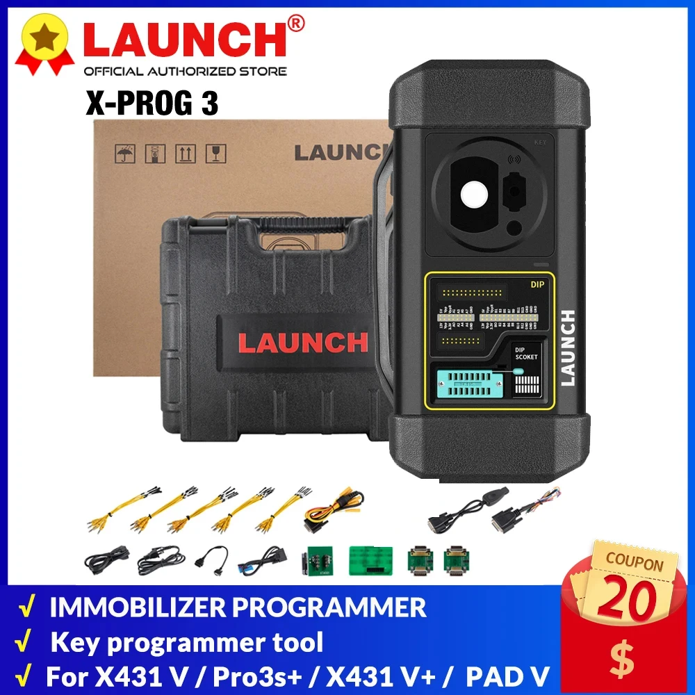 LAUNCH-X431-X-PROG-3-Vehicle-Immobilizer-Programmer-Key-programmer-tool ...