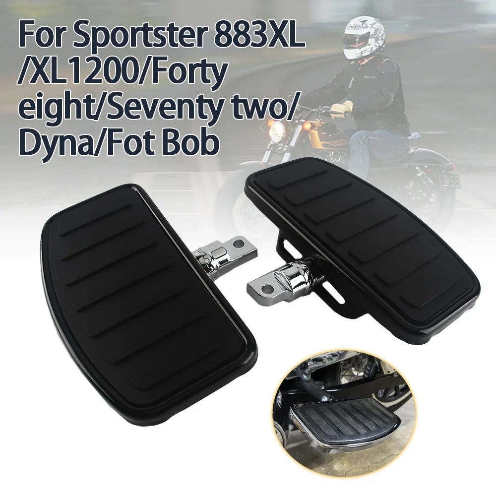Adjustable-Passenger-Floorboard-Footboards-Footrest-For-Sportster-883 ...