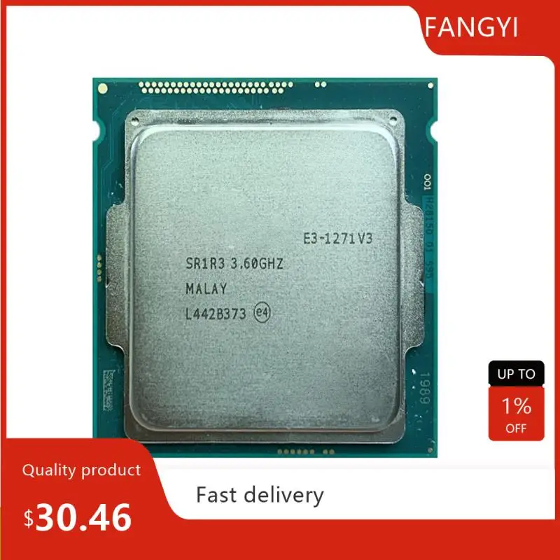 Processador-de-CPU-Intel-Xeon-E3-1271-V3-E3-1271V3-3-6-GHz-Oito-Thread ...